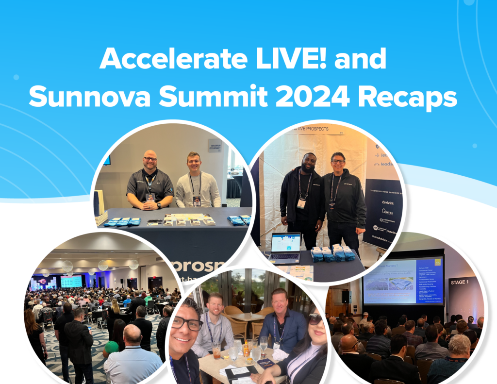 Accelerate LIVE! and Sunnova Summit 2024 Recaps - ActiveProspect
