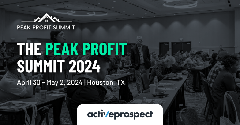Peak Profit Summit 2024 - ActiveProspect